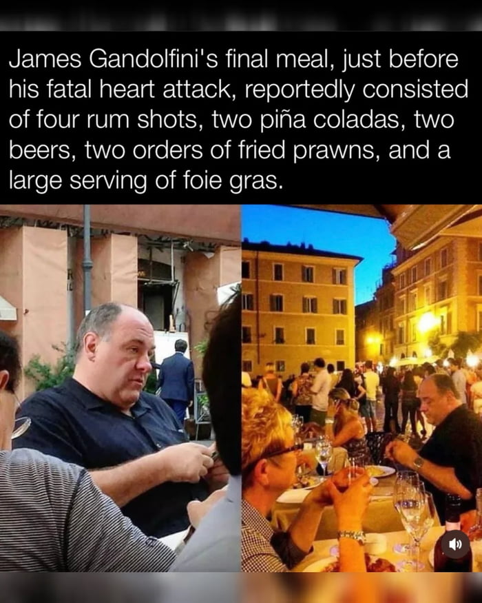 A legendary final meal - 9GAG