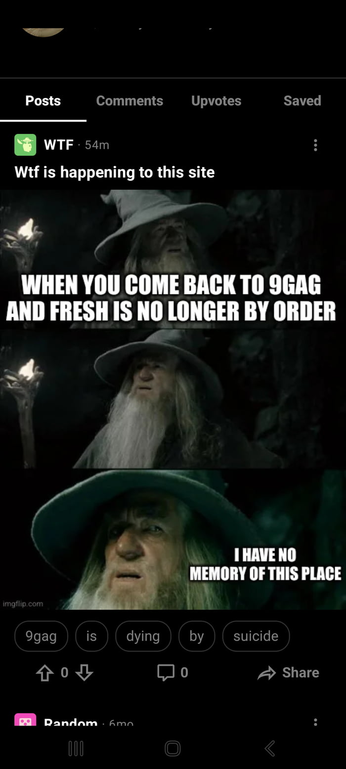 You also get shadowbanned if you complain...nice - 9GAG