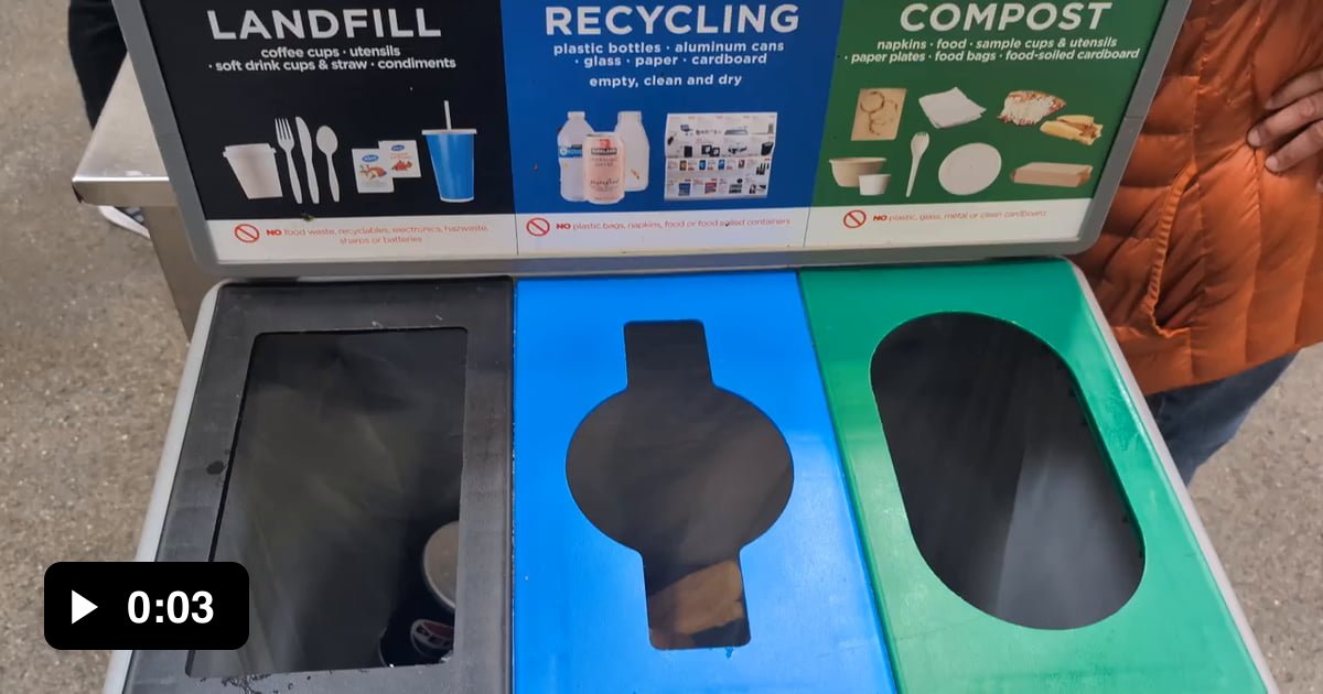 Costco Landfill/Recycling/Compost Bin - 9GAG