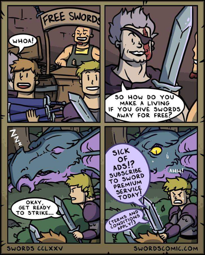 EA Swords (slash everything) - 9GAG