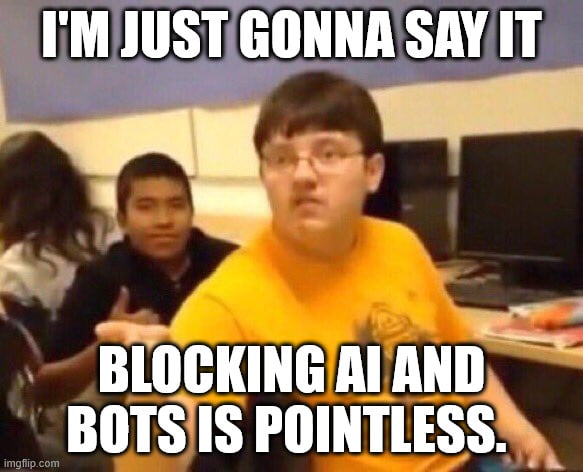 A thousands of bots are being born, every f**king day! - 9GAG