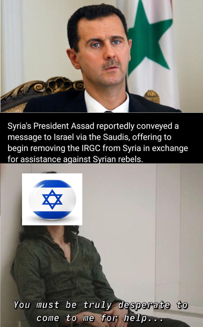 Desperation : When even your enemy looks more reliable than your friend - 9GAG