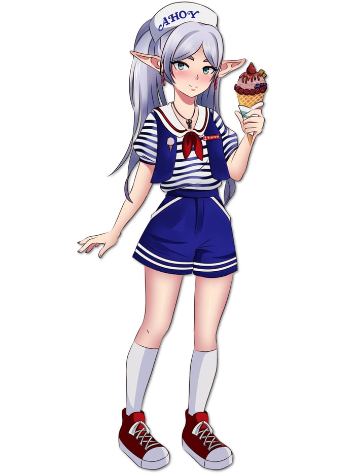 Scoops Ahoy Frieren by SkadiArtOnline - 9GAG