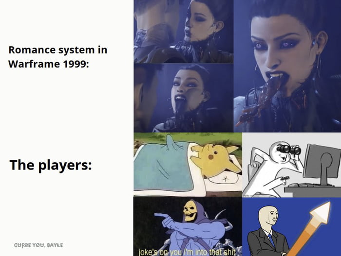 Warframe's getting a Romance scene... - 9GAG