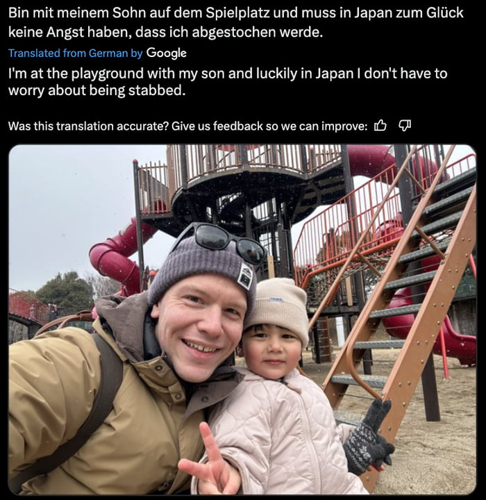 German man, finally safe and enjoying his life - 9GAG