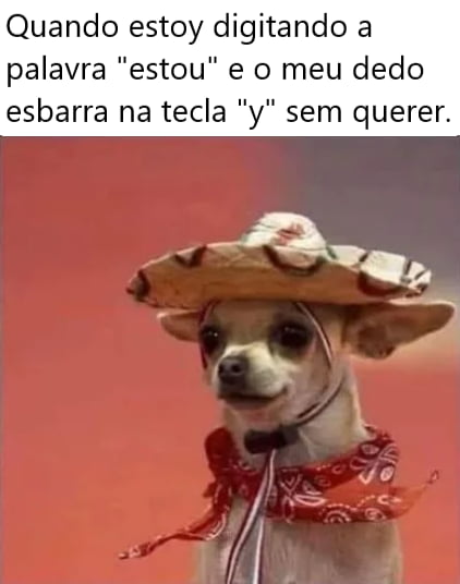 Isso acontece toda vez que estoy digitando rápido - 9GAG