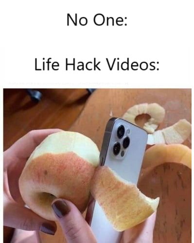 Watching life hacks be like - 9GAG