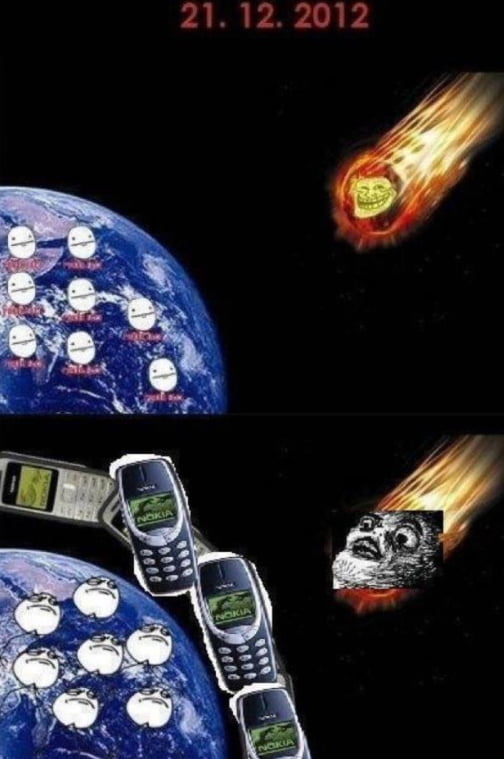 Rage Comic - How to save earth from Armageddon - 9GAG