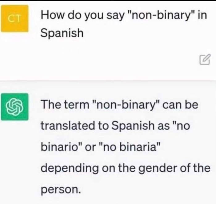 So, it's a binary choice. - 9GAG