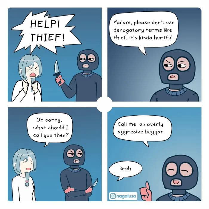 Well, he's not black, so... - 9GAG