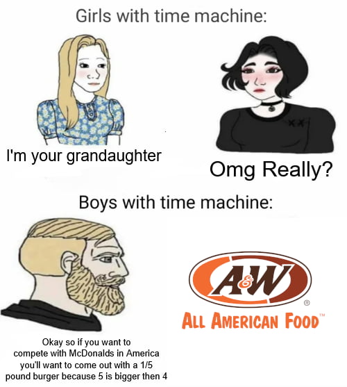 Four is bigger then three - 9GAG