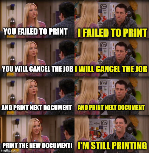 Joey Your Shitty Office Printer - 9GAG