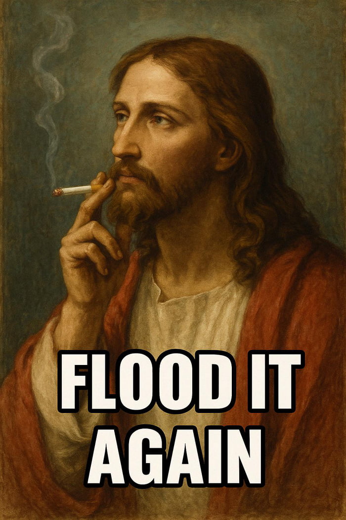 Jesus, checking on us in 2025 - 9GAG