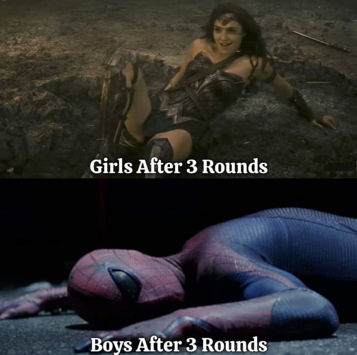 Boys vs Girls after 3 Rounds - 9GAG