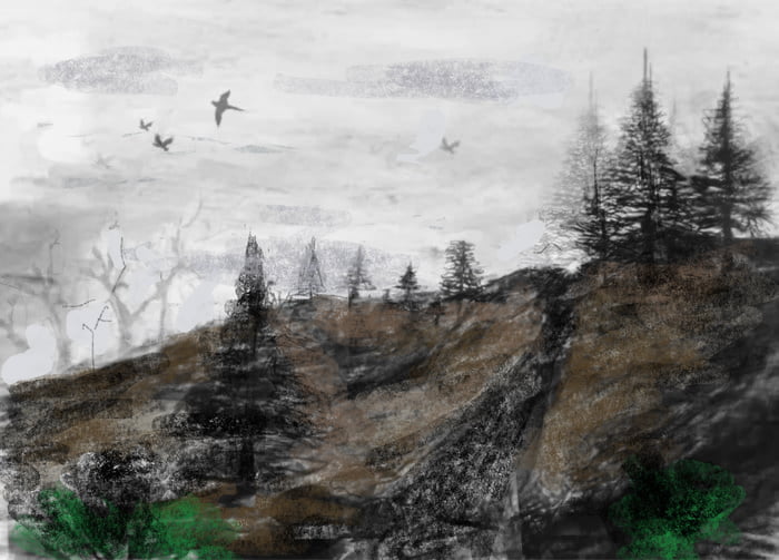 My drawing about winted. - 9GAG