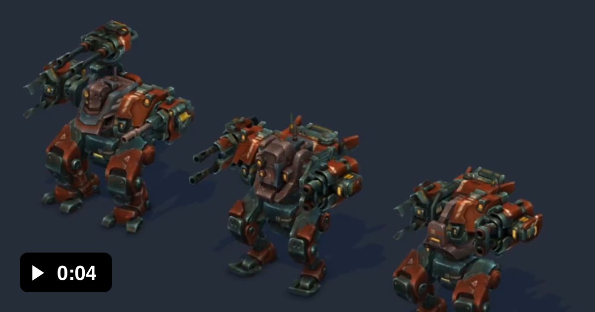 Devlog 7: Although they look the same, there are 3 different bipedal ...