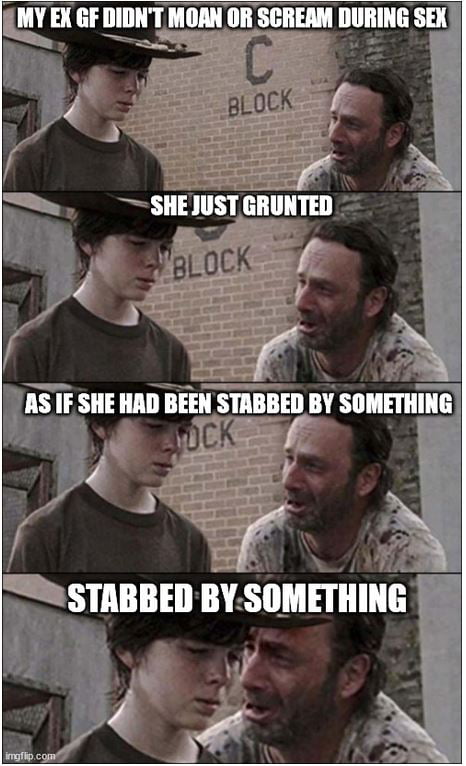 It was kind of mood killer tbh - 9GAG