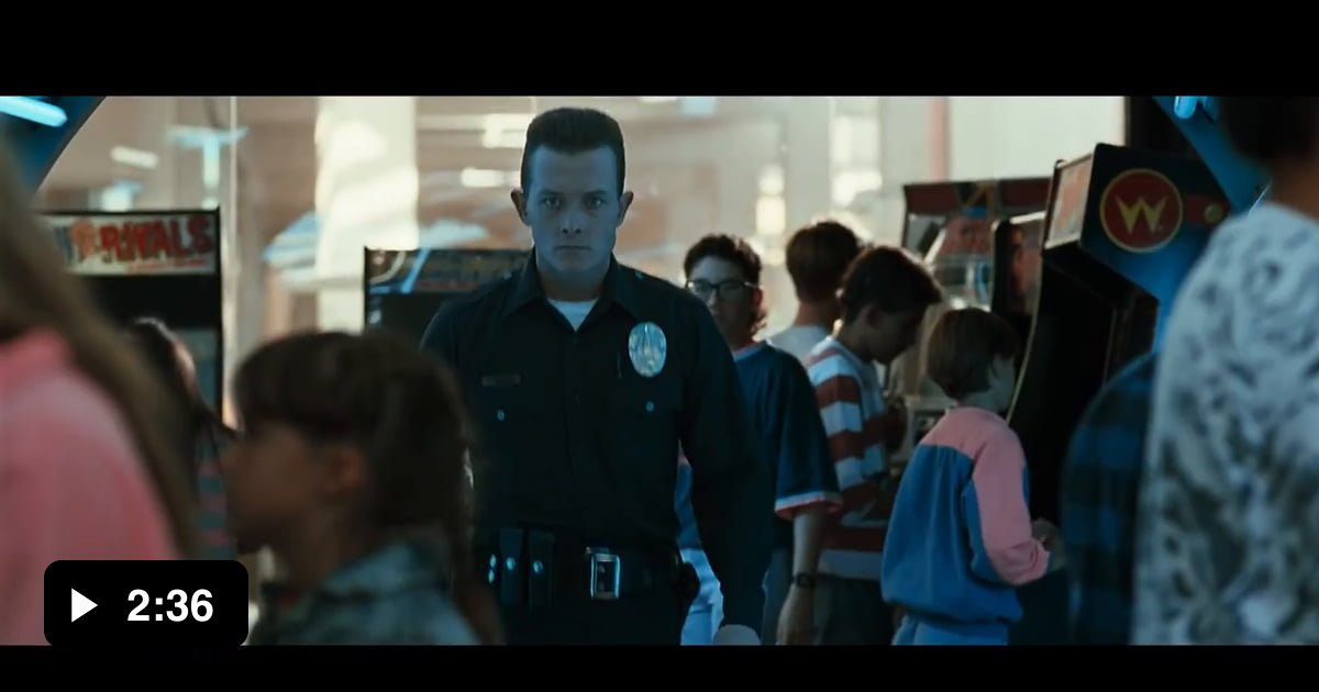 Terminator 2. This was the moment the viewers found out who was the bad ...