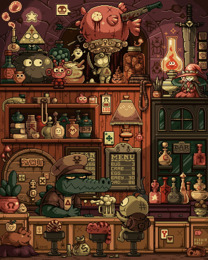 Dope pixel art by Paul robertson - 9GAG