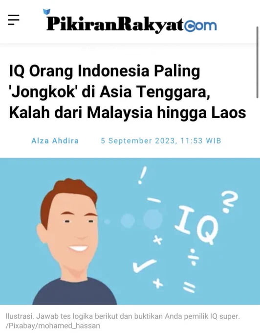 Ga heran banyak model kayak si krembuk bikin IQ nasional turun - 9GAG