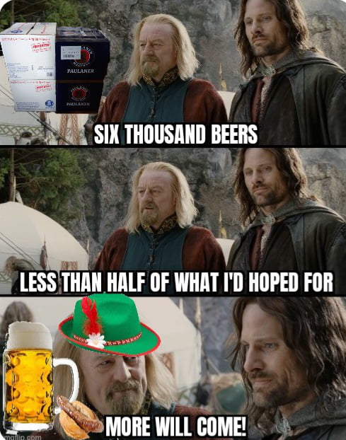 Me buying beer for oktoberfest - 9GAG