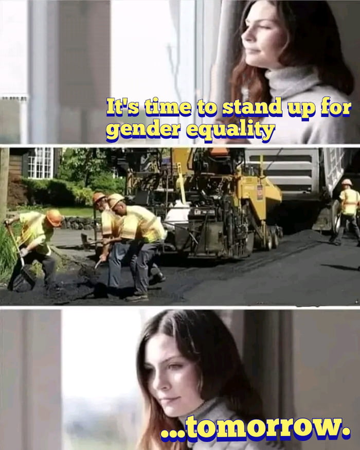 Gender equality - 9GAG