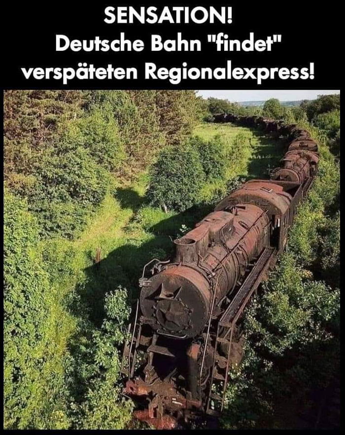 Achtung die Bahn kommt - 9GAG
