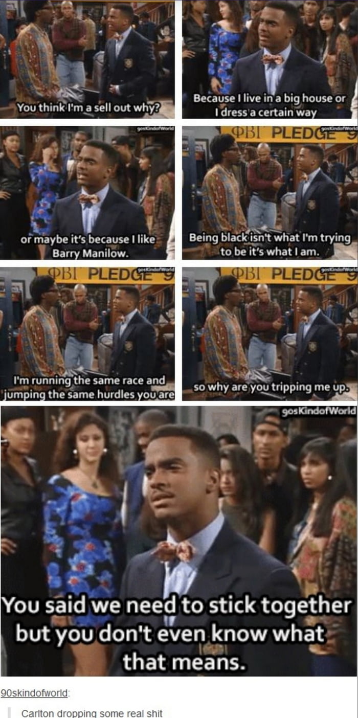 I actually liked Carlton - 9GAG