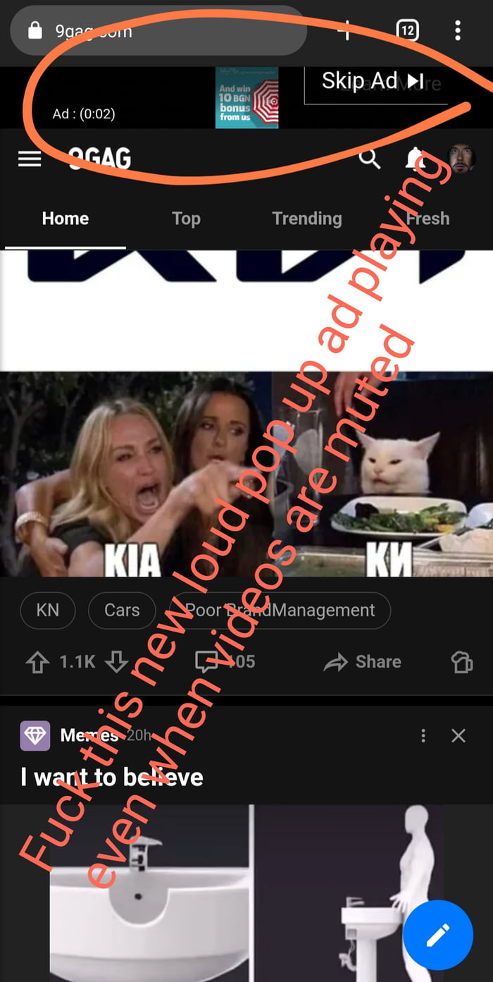 Damn ads - 9GAG