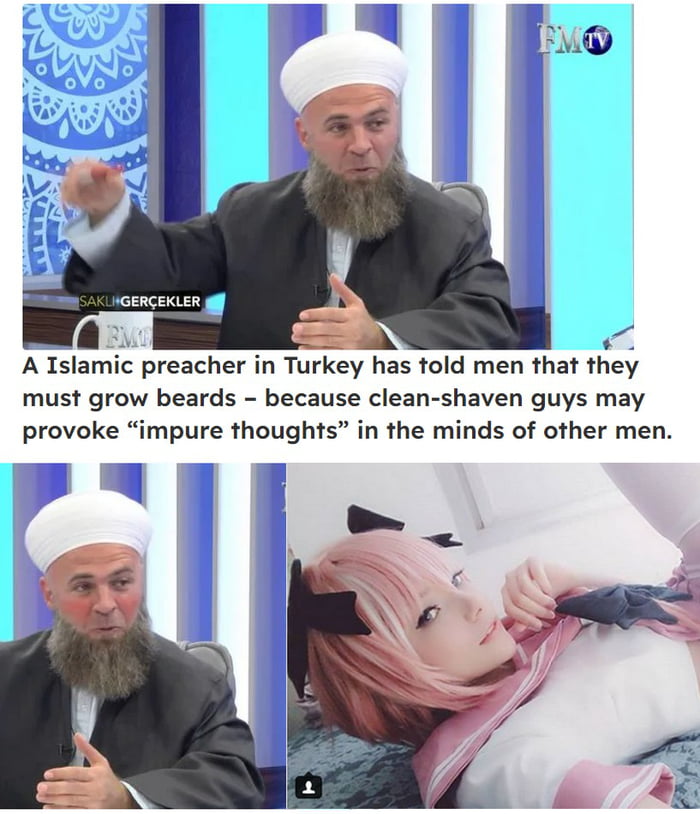 Don't let your local imam find out about Astolfo. - 9GAG