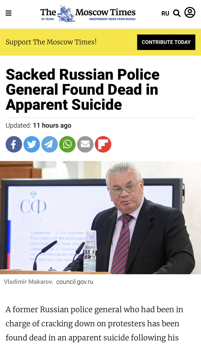 Russian roulette. Shot himself. In the head. Three times. From the back ...