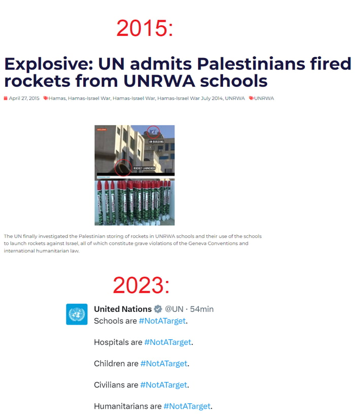 If the UN does not reveal civilian locations where Hamas activities are happening then it is ...