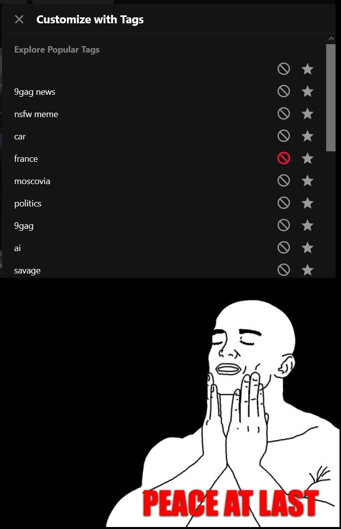 Feel free to post more garbage - 9GAG