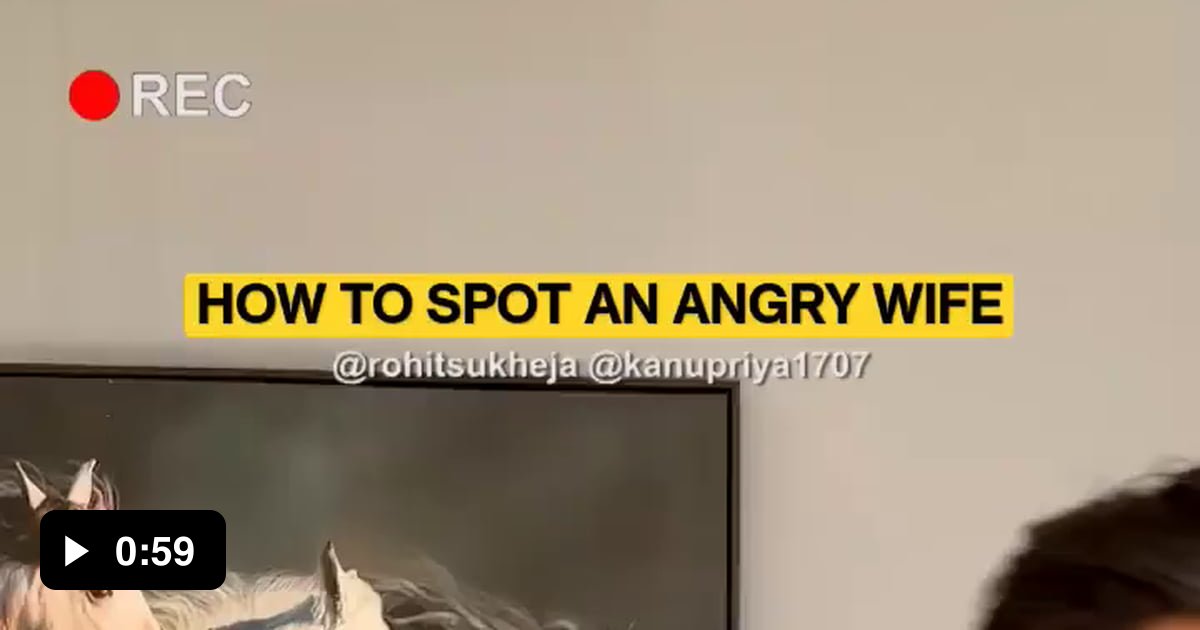 Angry hot wife - 9GAG