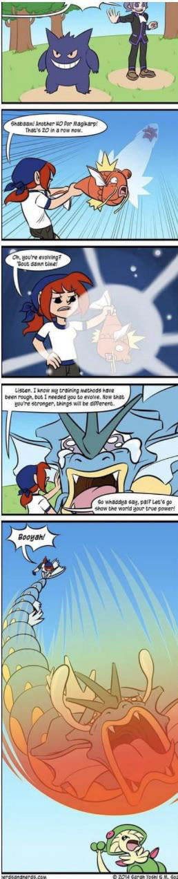 Smack em with gyarados - 9GAG