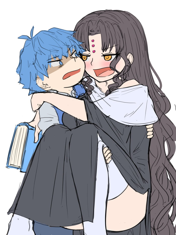 Here's Hans carrying a woman past her prime - 9GAG