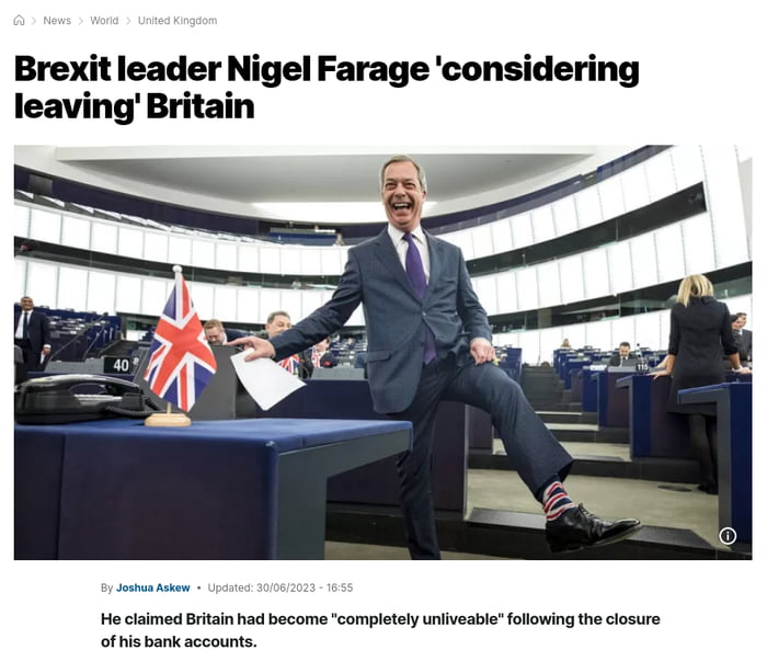 Hey Brits - so how's Brexit going? That bad, huh? - 9GAG