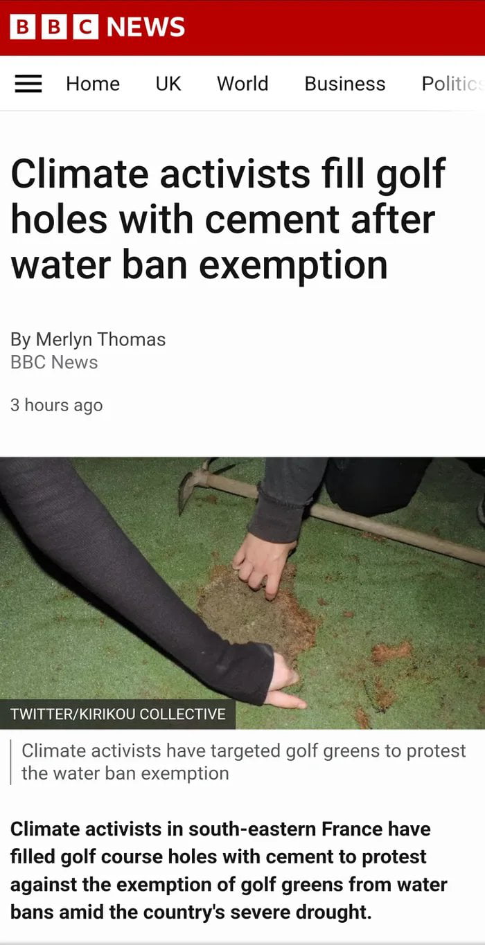 Golf is so boring - 9GAG