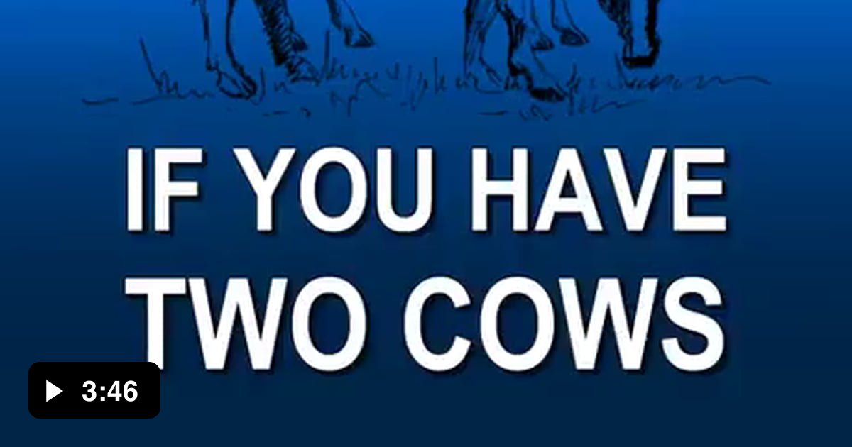 You have 2 cows - 9GAG