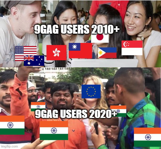 New yearly statistic just dropped - 9GAG