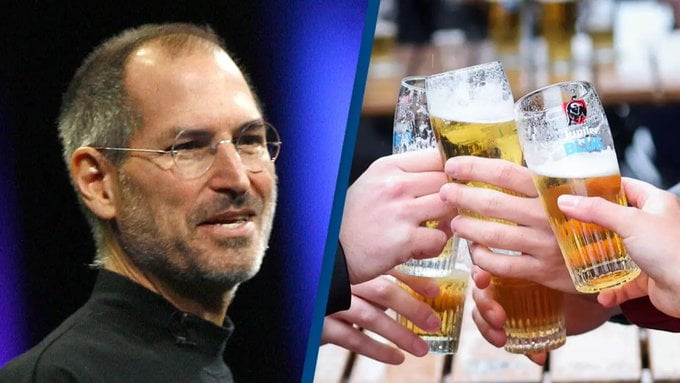 Late Apple CEO Steve Jobs used the “beer test” to interview people at ...