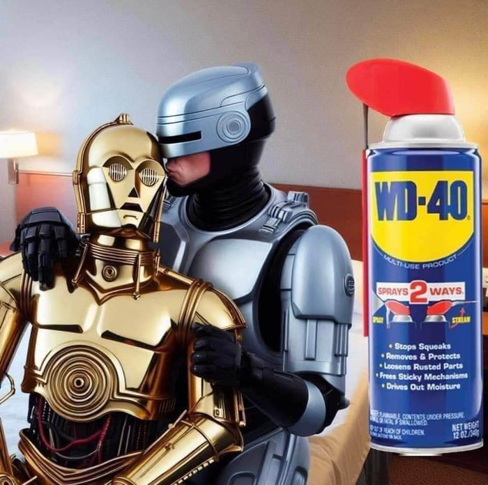The new WD-40 add is truly lubricating special. - 9GAG