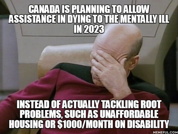 "We won't help you live better, but we can simply help you to off ...