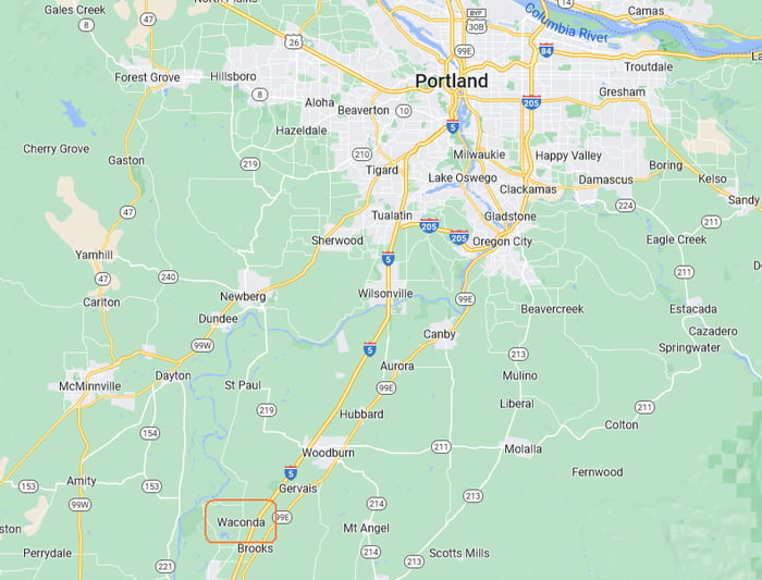 Fun Fact - there is a town in Oregon called Waconda - 9GAG