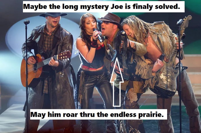 Sad day. Maybe the long mystery Joe is finaly solved. - 9GAG