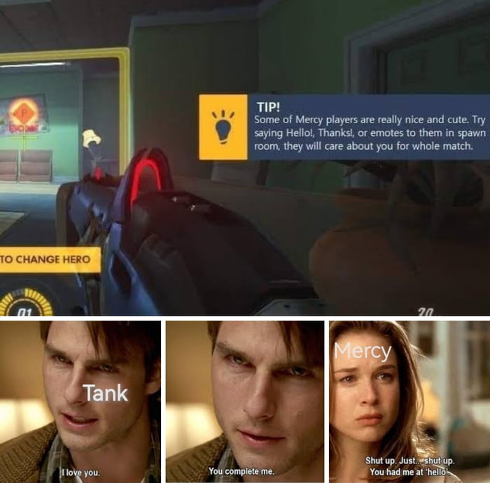 Hello, Mercy - 9GAG