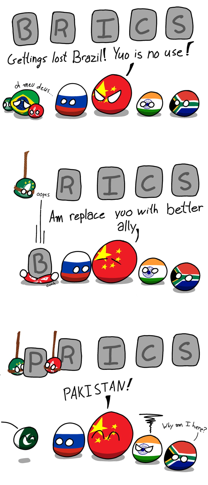 BRICS gets a shakeup! - 9GAG