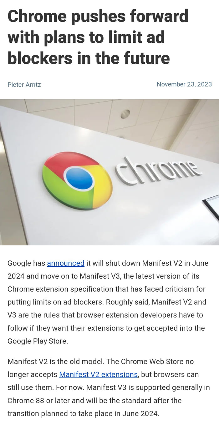 Time to step away from Google Chrome and move to something else. - 9GAG