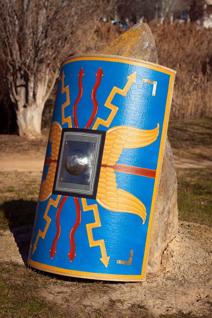 This is the latest roman shield I have made, finished yesterday. Based ...