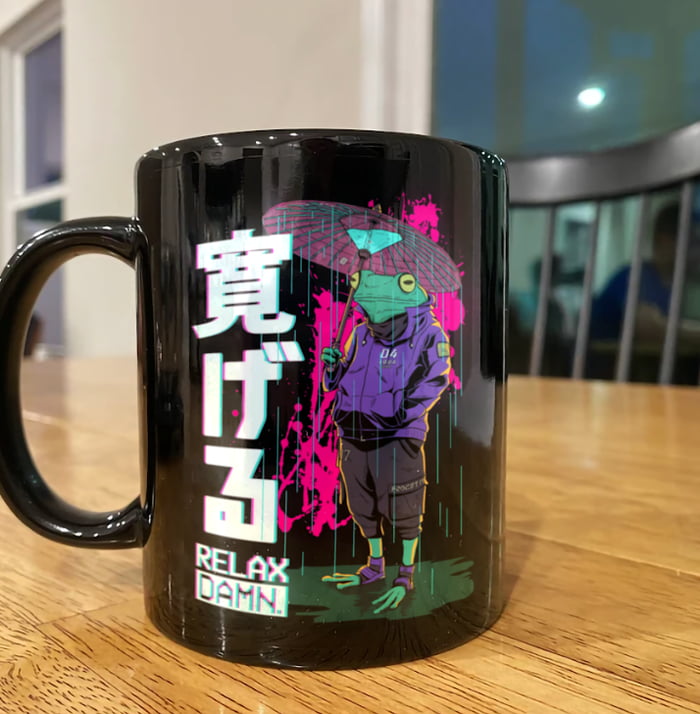 Relax Damn Frog - 9GAG